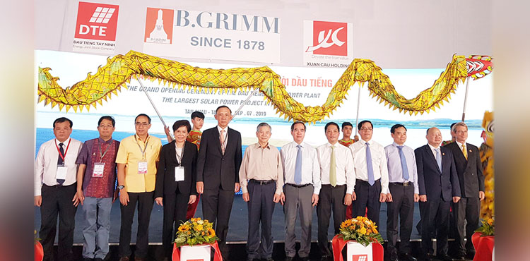 BGRIM ร่วมพิธีเปิดโซลาร์ฟาร์มใหญ่สุดในอาเซียน