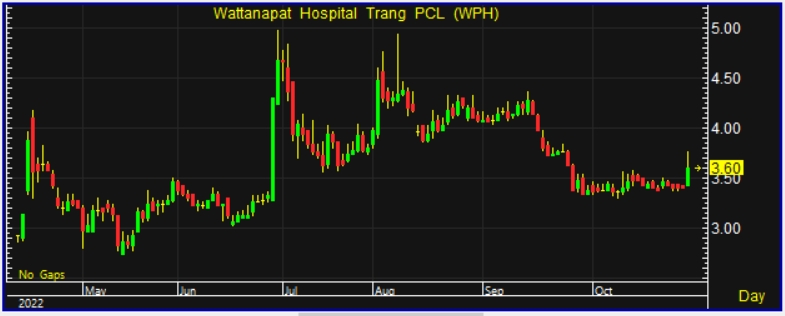 WPH บวกแรง 6% จับตา Q3 โตดี รับไฮซีซั่น-ผู้ป่วยต่างชาติพุ่ง มั่นใจรายได้ปีนี้เข้าเป้า 10%