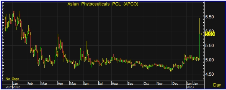 APCO พุ่งกระฉูด 18% นิวไฮรอบ 11 เดือน ลั่นรายได้ปีนี้โต 30-50%