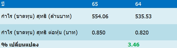 WICE เปิดกำไรปี 65 ทะลุ 554 ลบ. นิวไฮ 3 ปีติด แจกปันผล 0.44 บ.