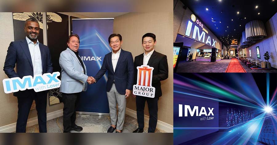 MAJOR ปลื้ม! IMAX with Laser 3 สาขา กระแสดี เร่งขยายอีก 5 แห่ง