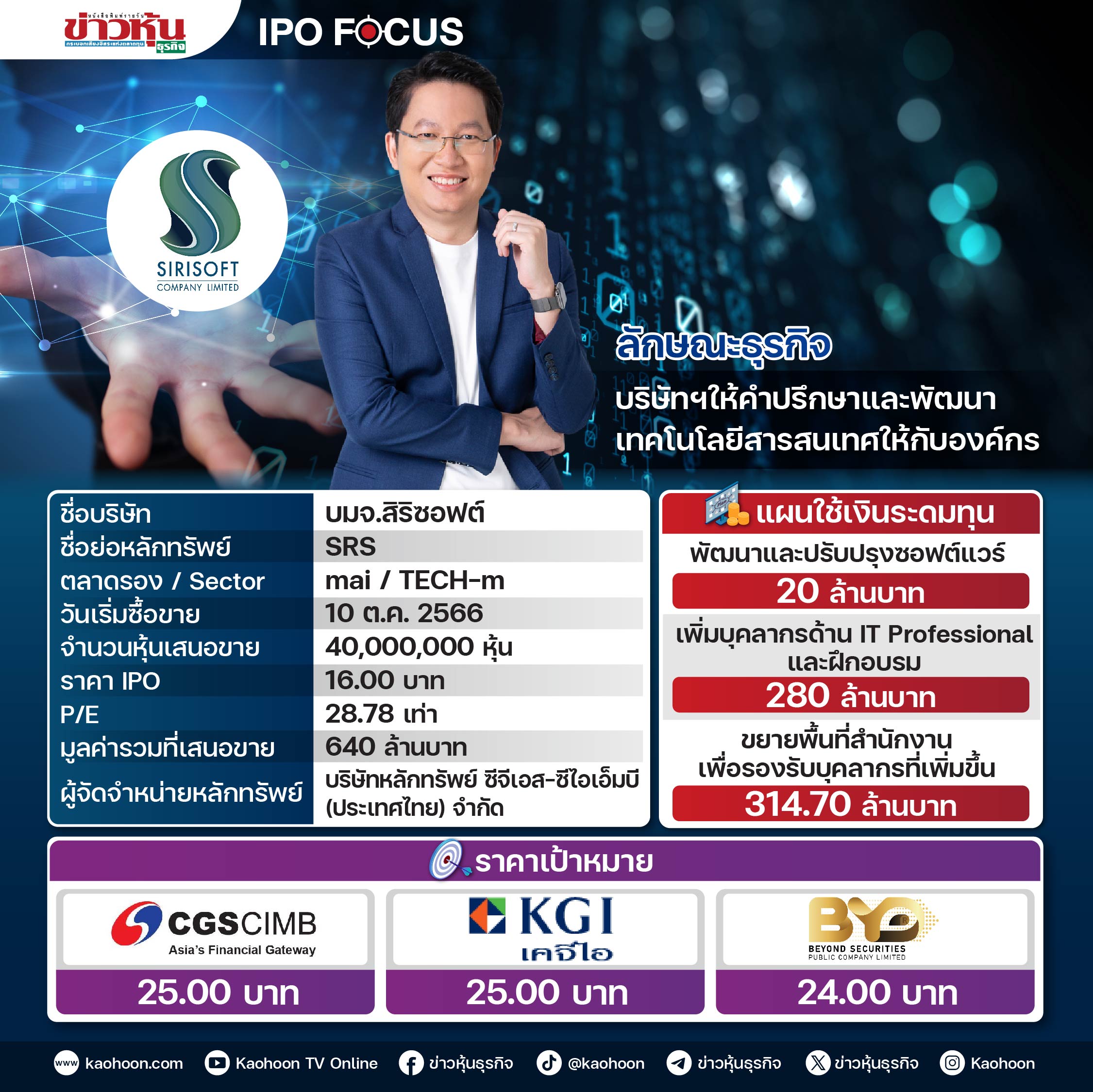 infographic_SRS_2023-10-10_IPO focus-02 • ข่าวหุ้นธุรกิจออนไลน์
