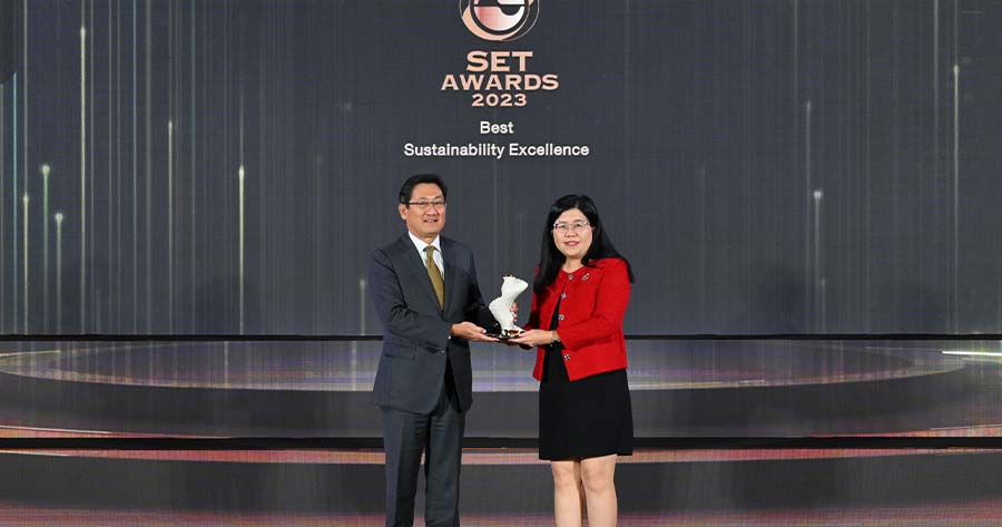 SABINA คว้ารางวัล “Best Sustainability Awards” จากเวที SET Awards 2023