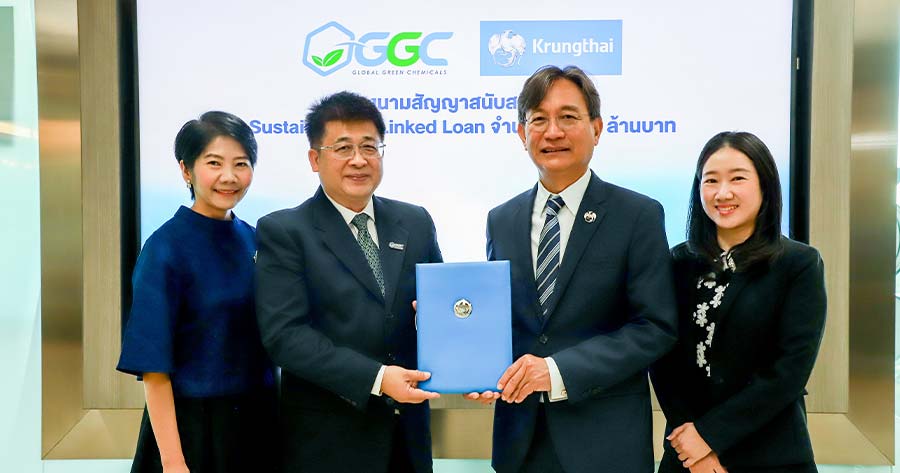 GGC จับมือ “กรุงไทย” สนับสนุนสินเชื่อ “SLL” มูลค่า 2 พันล้าน ตอบโจทย์ธุรกิจยั่งยืน