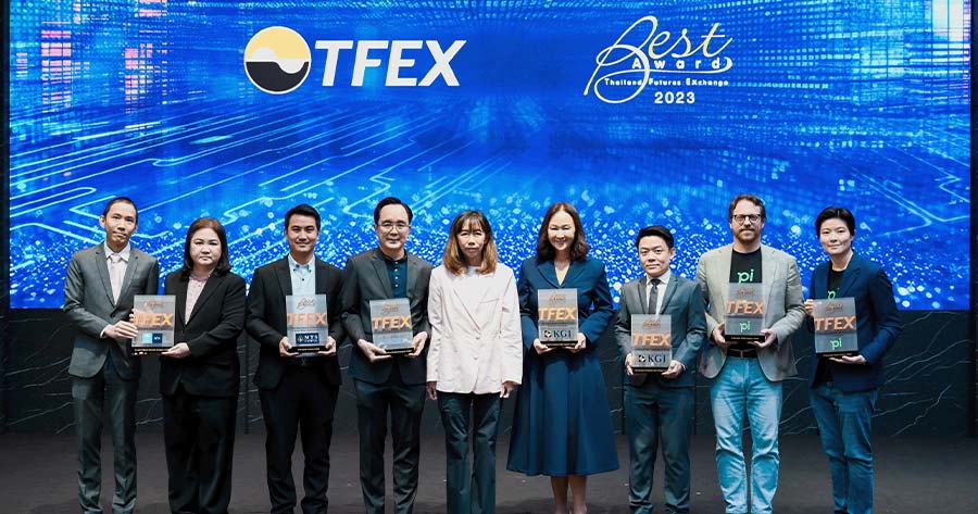TFEX มอบรางวัล 5 บริษัทงาน “TFEX Best Award” ประจำปี 66