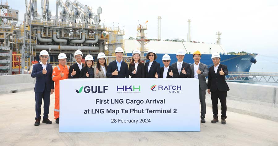 RATCH ผนึก GULF นำเข้า LNG ล็อตแรก 6.2 หมื่นตัน ป้อนโรงไฟฟ้าหินกอง