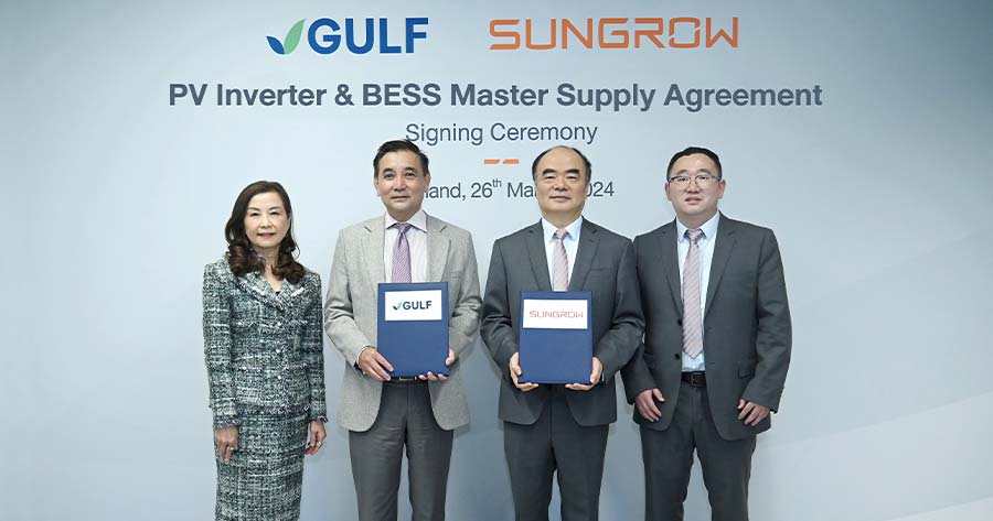 Gulf Energy Development Public Company Limited Partners with Sungrow ...