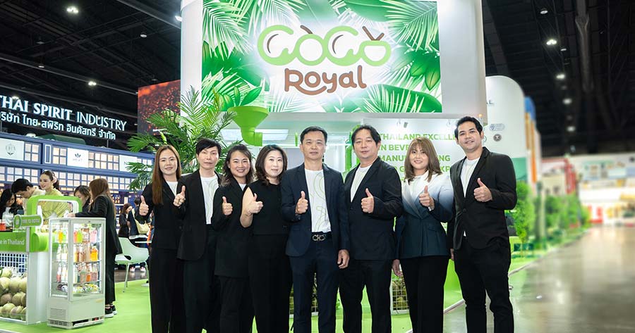 PLUS ร่วมงาน THAIFEX-Anuga Asia 2024 ดัน COCO ROYAL ครองใจตลาดโลก