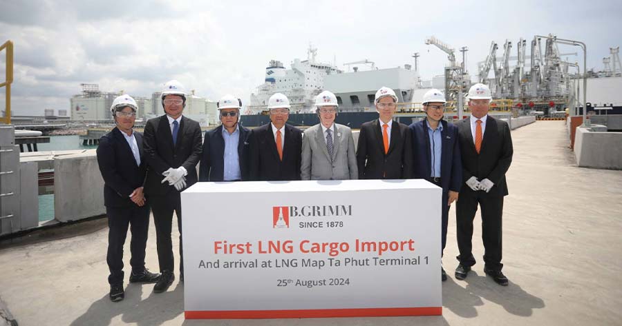 “บี.กริม แอลเอ็นจี” นำเข้า LNG ล็อตแรก 6.5 หมื่นตันฉลุย